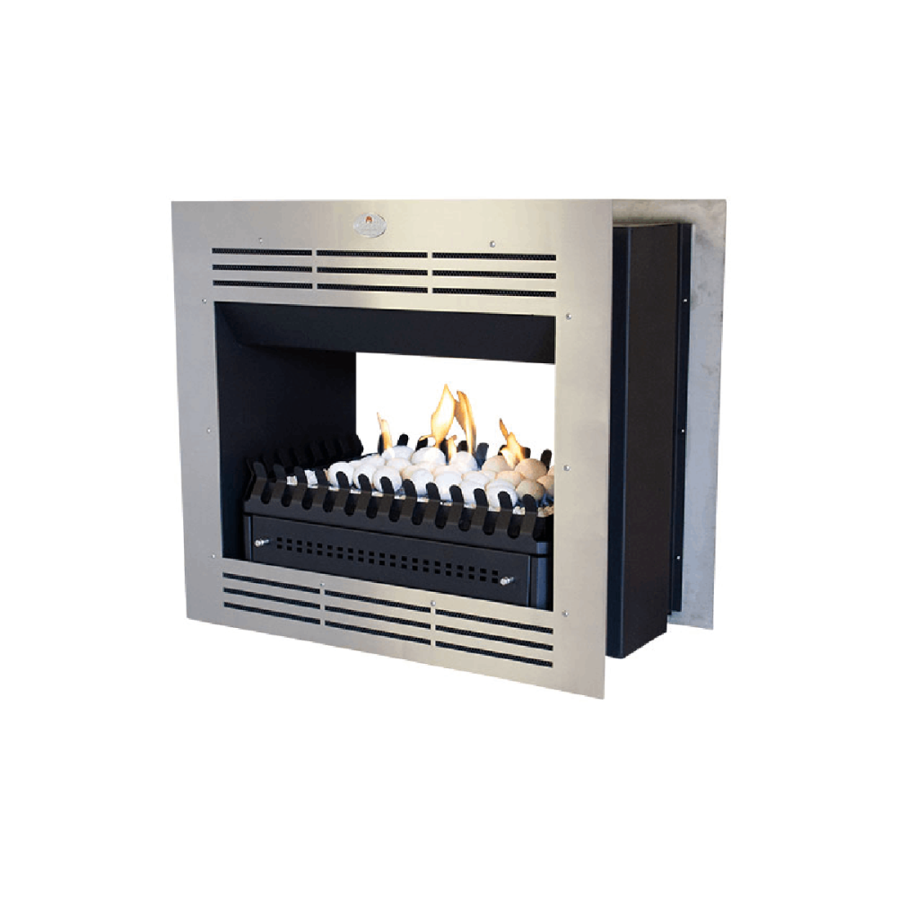 HomeFires Freestanding 24" Firebox Vent Free Fireplace-BraaiCulture
