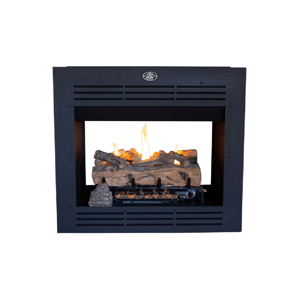 HomeFires Freestanding 24" Firebox Vent Free Fireplace-BraaiCulture
