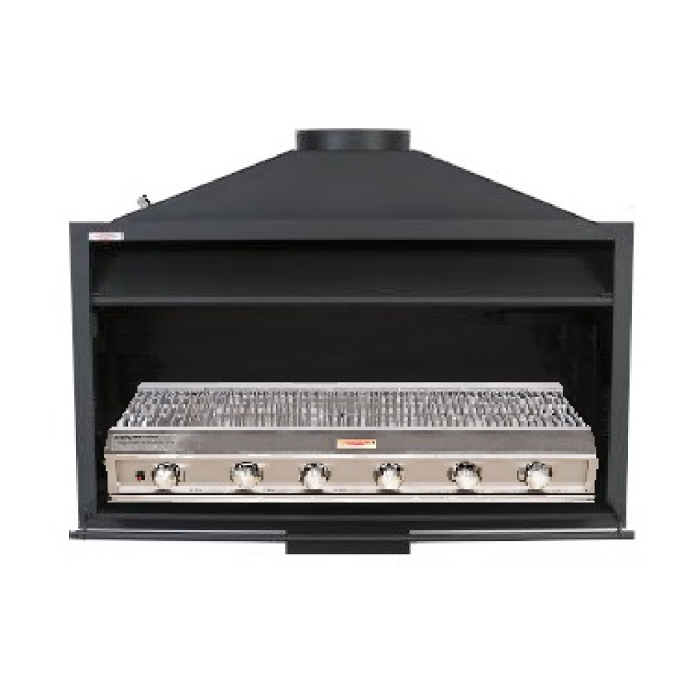 Jetmaster 1200 Entertainer (Cut for Gas) 6 Burner (shallow) Built-in ...