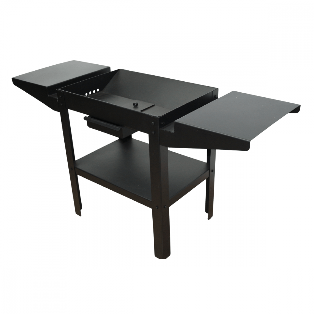 Jetmaster Argentinian Large Grill Stand - Mild Steel (Black) - Braai ...