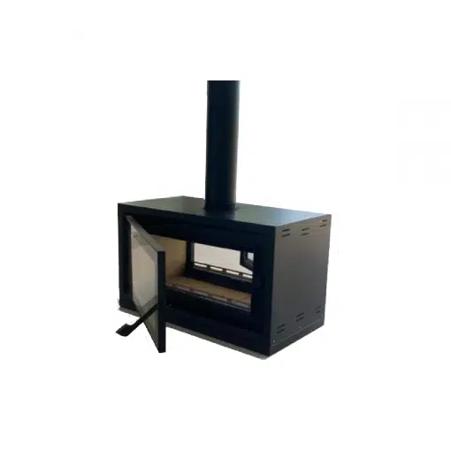 Jetmaster FIRESCAPE 1060 Slow combustion Double Sided Built-in ...