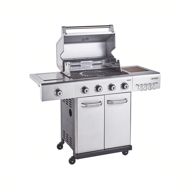Outback JUPITER Hybrid Braai - 4 burners - Stainless Steel - Gas ...
