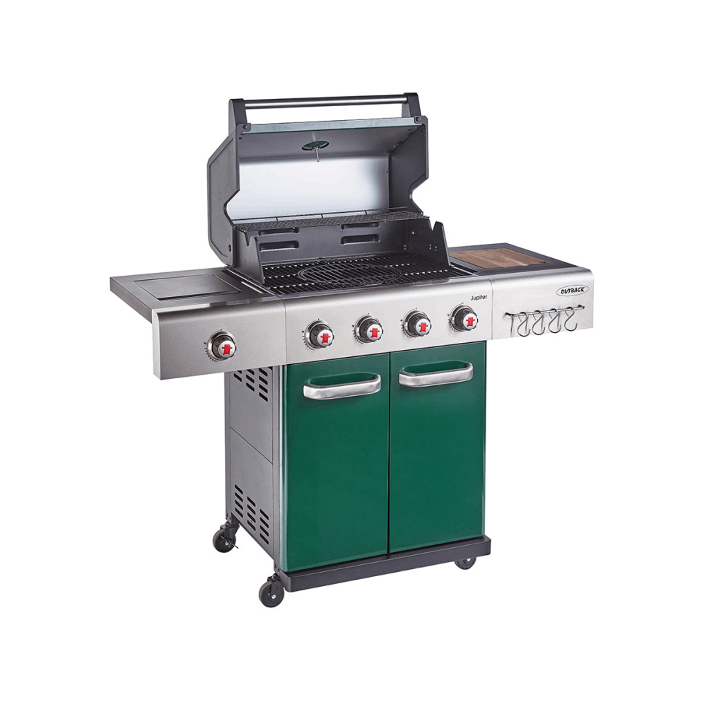 Outback JUPITER Hybrid Multi-Cooking Surface Braai - 4 burners - Gas ...