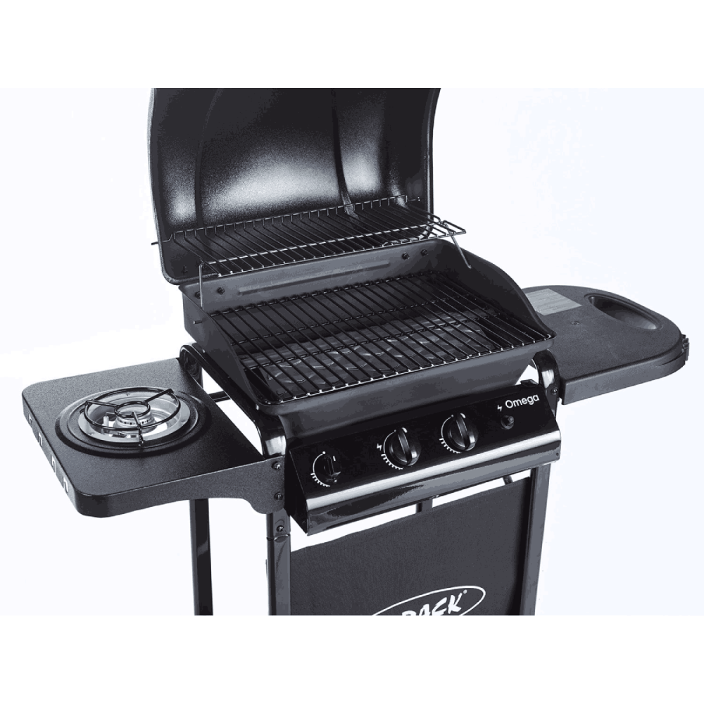 Outback OMEGA 250 with Warming Rack - 2 burners - Gas - Braai Culture