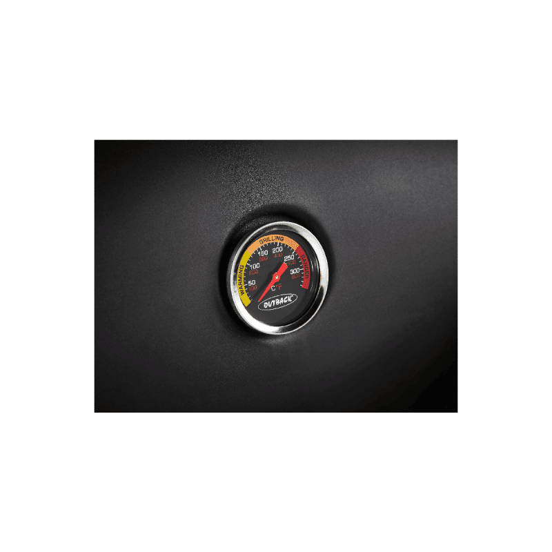 Outback Excel ONYX - with Warming Rack - 2 burners - Gas - Braai Culture