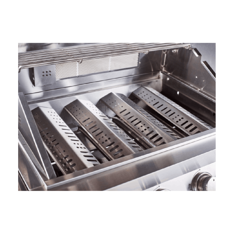 Outback SIGNATURE PRO Hybrid Braai - 4 burners - Stainless Steel - Gas ...